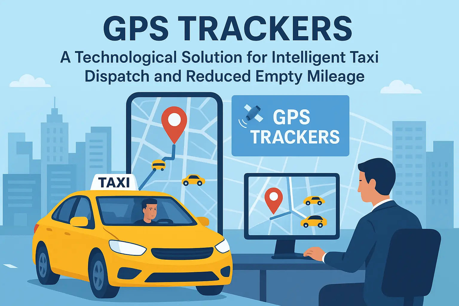 Smart GPS Trackers for Taxis: Reduce Empty Mileage & Boost Efficiency ...