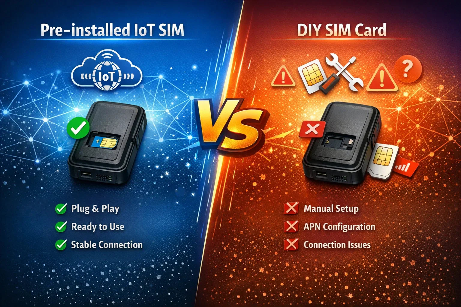 GPS Tracker SIM Card Guide: IoT SIM vs Regular SIM Explained – TrackerOne