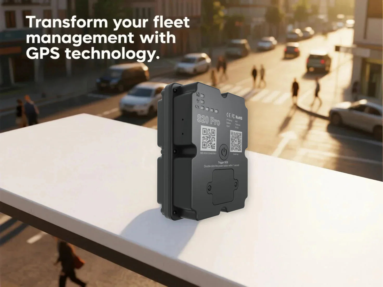 How GPS Tech Like S20 Pro Is Revolutionizing Fleet Management – TrackerOne